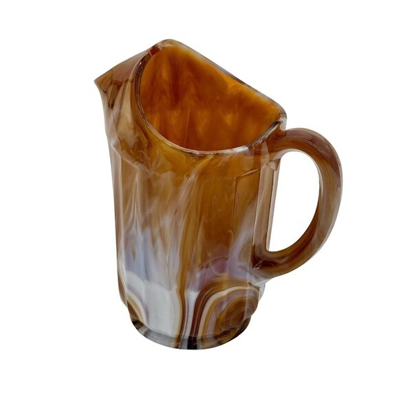 Imperial Glass | Accents | Pitcher Vase Vintage Slag Imperial Paneled ...